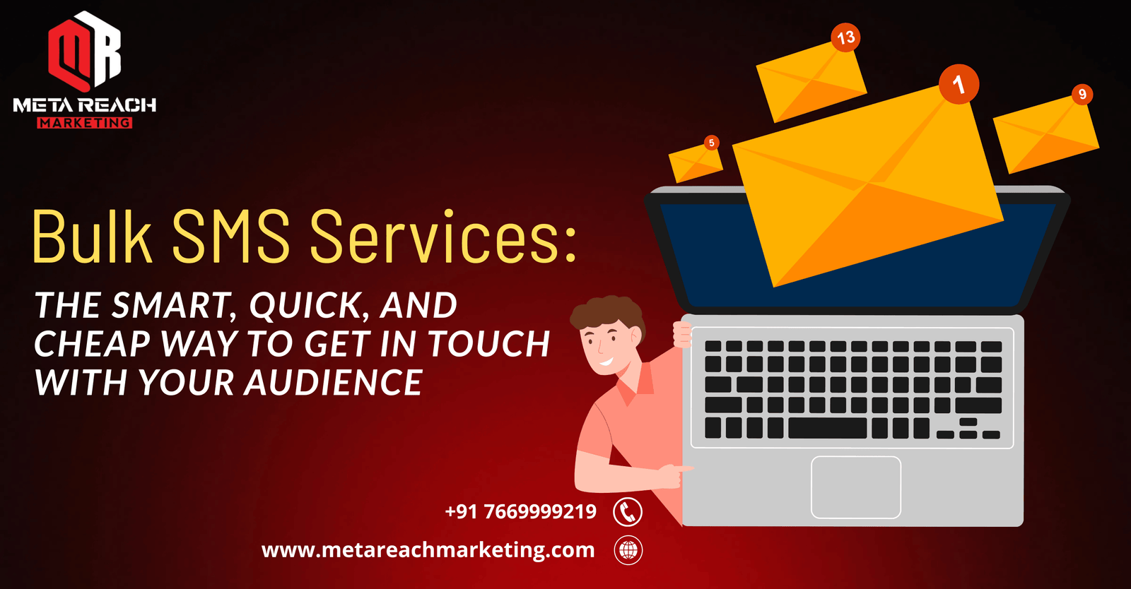 Best Bulk SMS Service Provider in India – Cheap & Instant Delivery